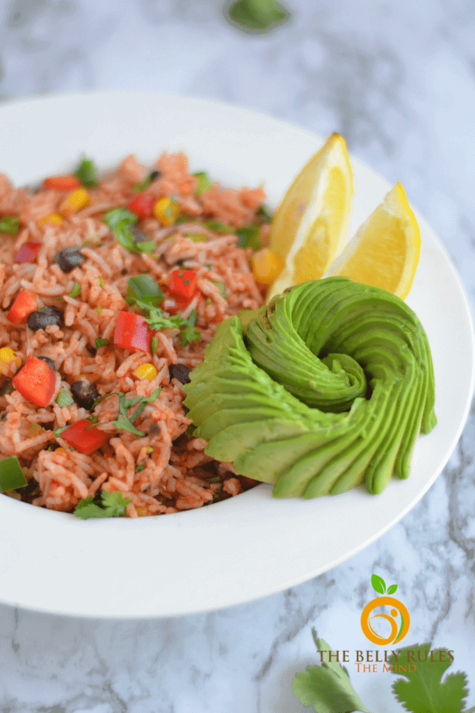 Instant Pot Fiesta Rice Recipe - TheBellyRulesTheMind
