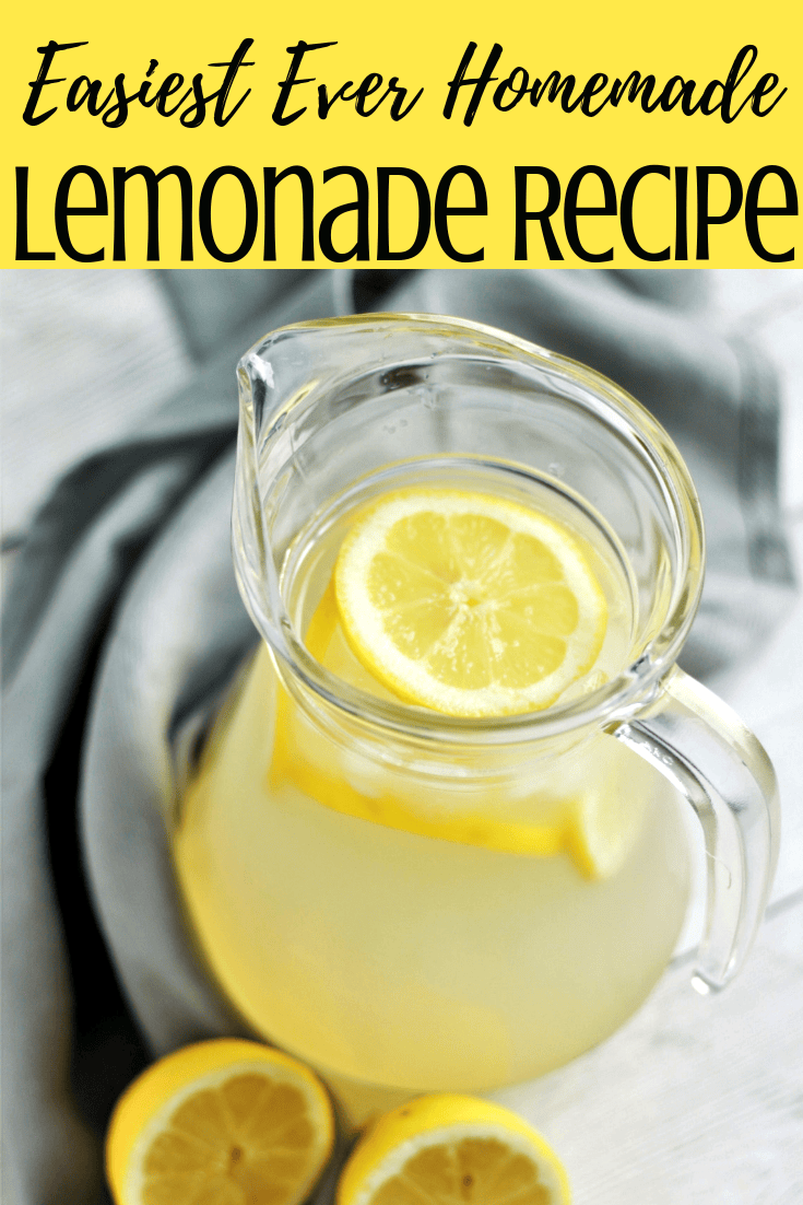 Easy Homemade Lemonade - The Belly Rules The Mind