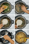 Quick And Easy Instant Pot Spinach Rice Recipe | TheBellyRulesTheMind