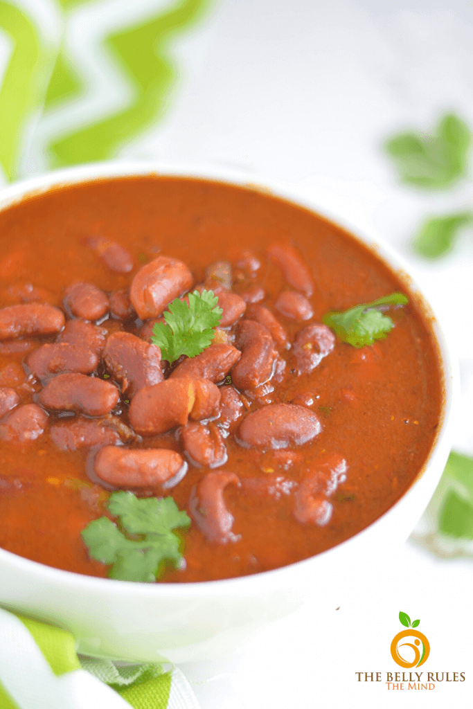 Rajma Chawal Recipe (Instant Pot) | TheBellyRulesTheMind