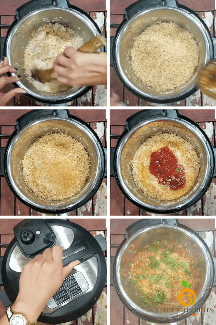 Easy Instant Pot Spanish Rice Video Recipe - BellyRulesTheMind