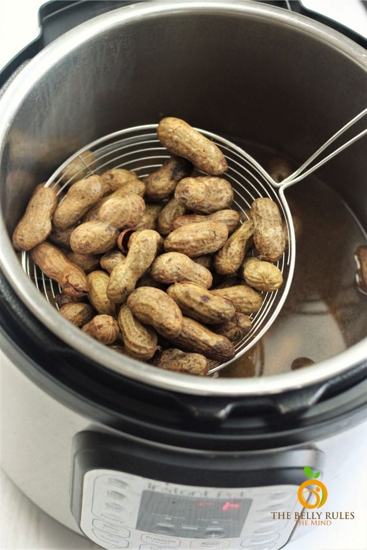 Instant Pot Boiled Peanuts - The Belly Rules The Mind
