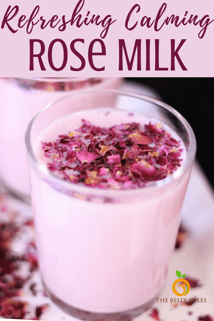 Rose Milk, Homemade Rose Syrup, and Gulkand Recipe | The Belly Rules ...