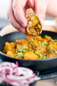 Easy Puffed Puri /Indian Fried Bread - The Belly Rules The Mind