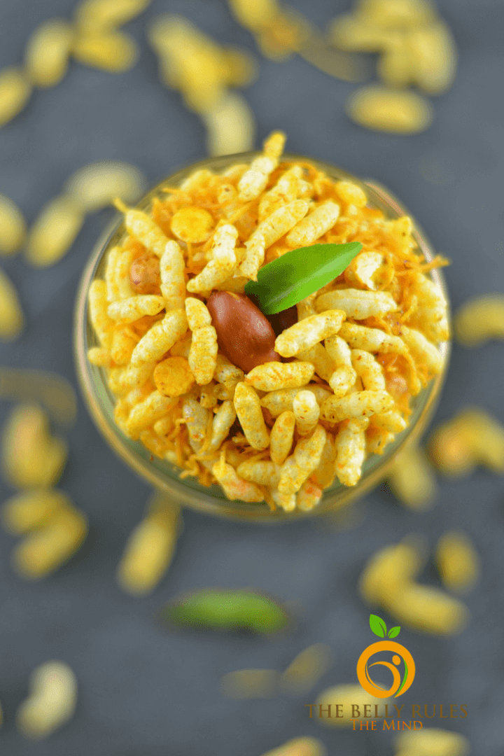 Masala Puffed Rice - The Belly Rules The Mind