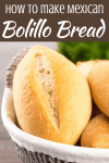 Authentic Mexican Bolillo Crusty Bread | TheBellyRulesTheMind