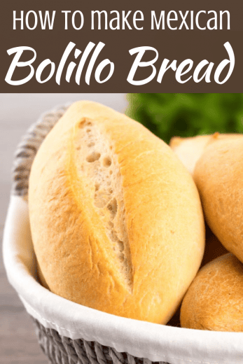 Authentic Mexican Bolillo Crusty Bread | TheBellyRulesTheMind