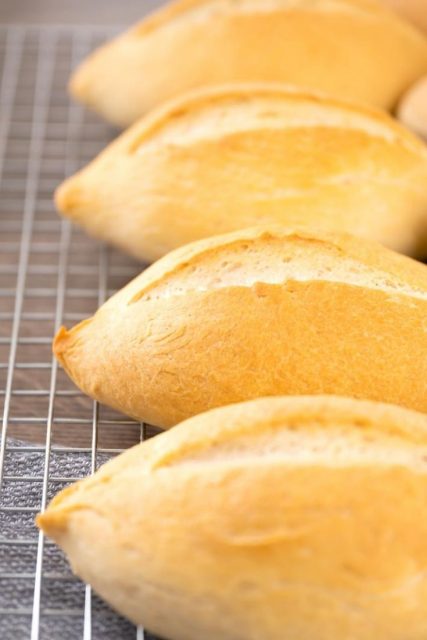 Authentic Mexican Bolillo Crusty Bread | TheBellyRulesTheMind