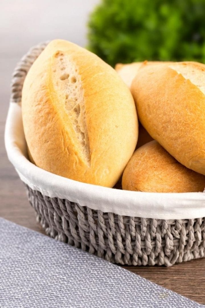Authentic Mexican Bolillo Crusty Bread | TheBellyRulesTheMind