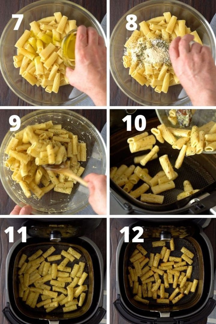 Crispy Pasta Chips - Air Fryer & Oven ? | TheBellyRulesTheMind