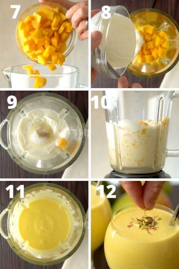 Restaurant Style Mango Lassi Recipe ?| TheBellyRulesTheMind
