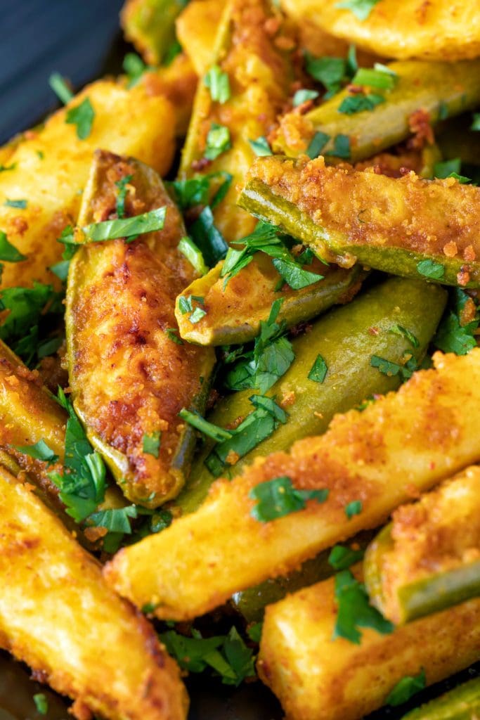 Air Fryer Parval Aloo - The Belly Rules The Mind