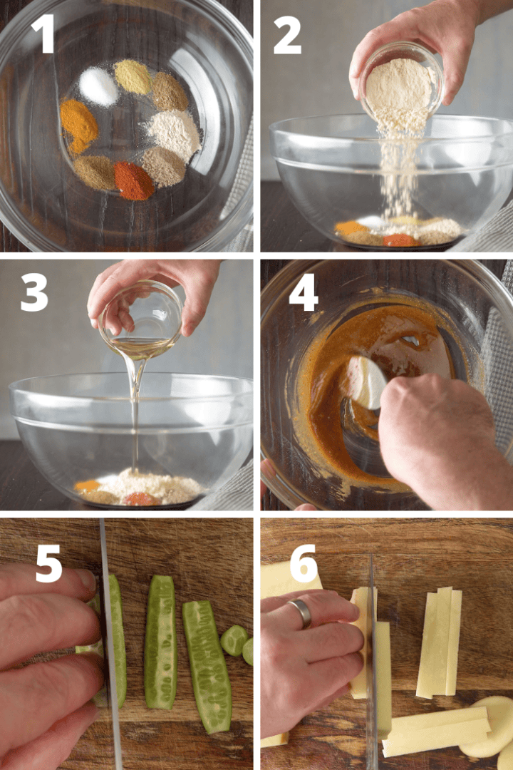10 minute Air Fryer Tindora Sabji - The Belly Rules The Mind