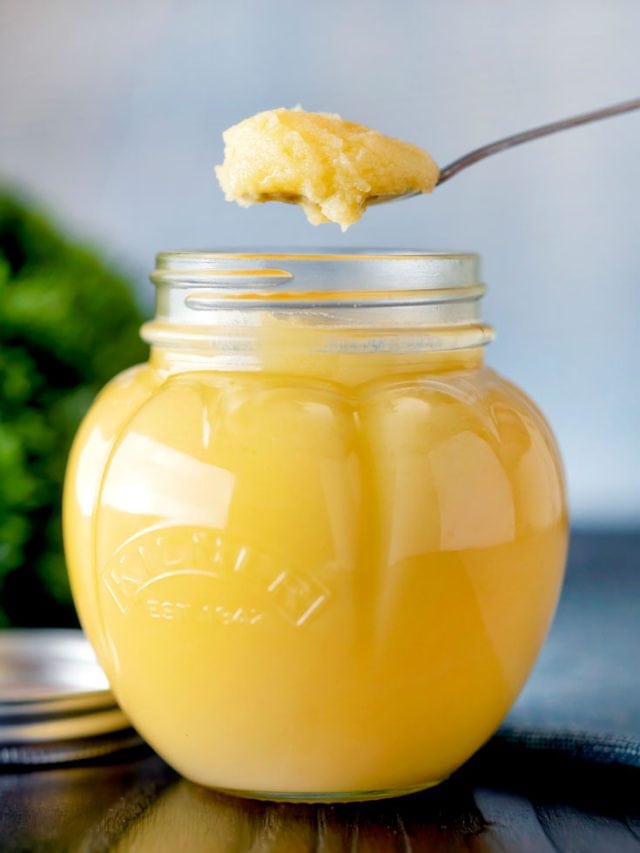 10 minute Ghee and Clarified Butter Recipe - The Belly Rules The Mind