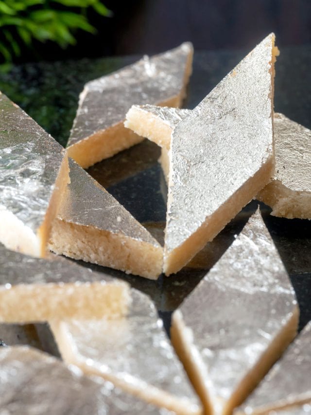 Easy Kaju Katli Recipe - The Belly Rules The Mind