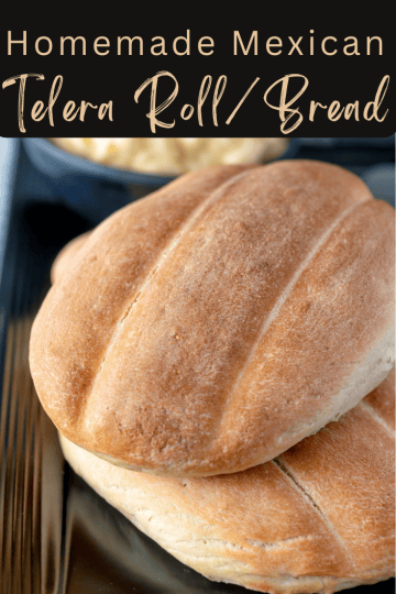 Bake Your Own Telera Roll : Mexican Telera Bread Video Recipe