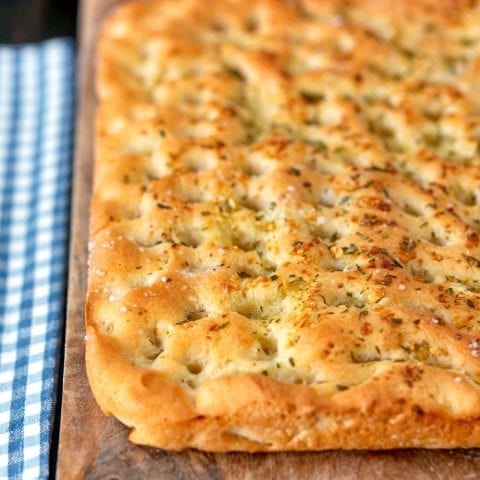 Authentic Italian Focaccia - The Belly Rules The Mind