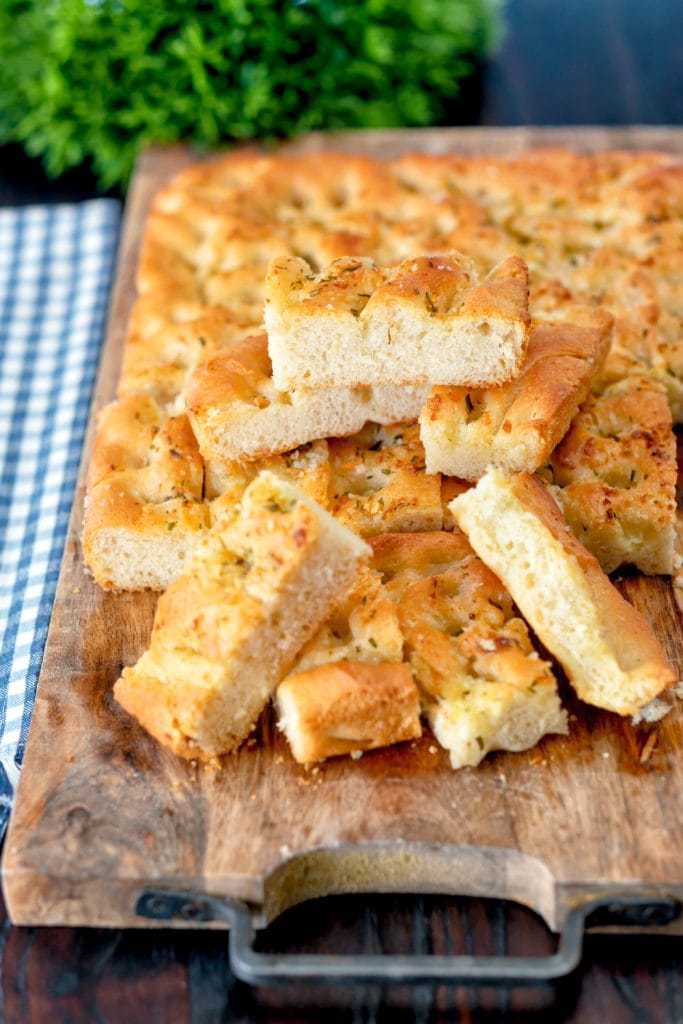 Authentic Italian Focaccia - The Belly Rules The Mind