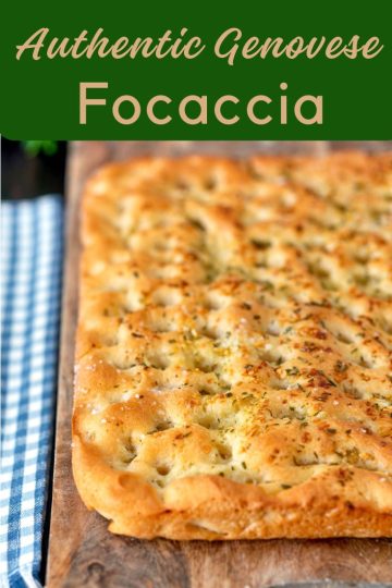 Authentic Italian Focaccia - The Belly Rules The Mind