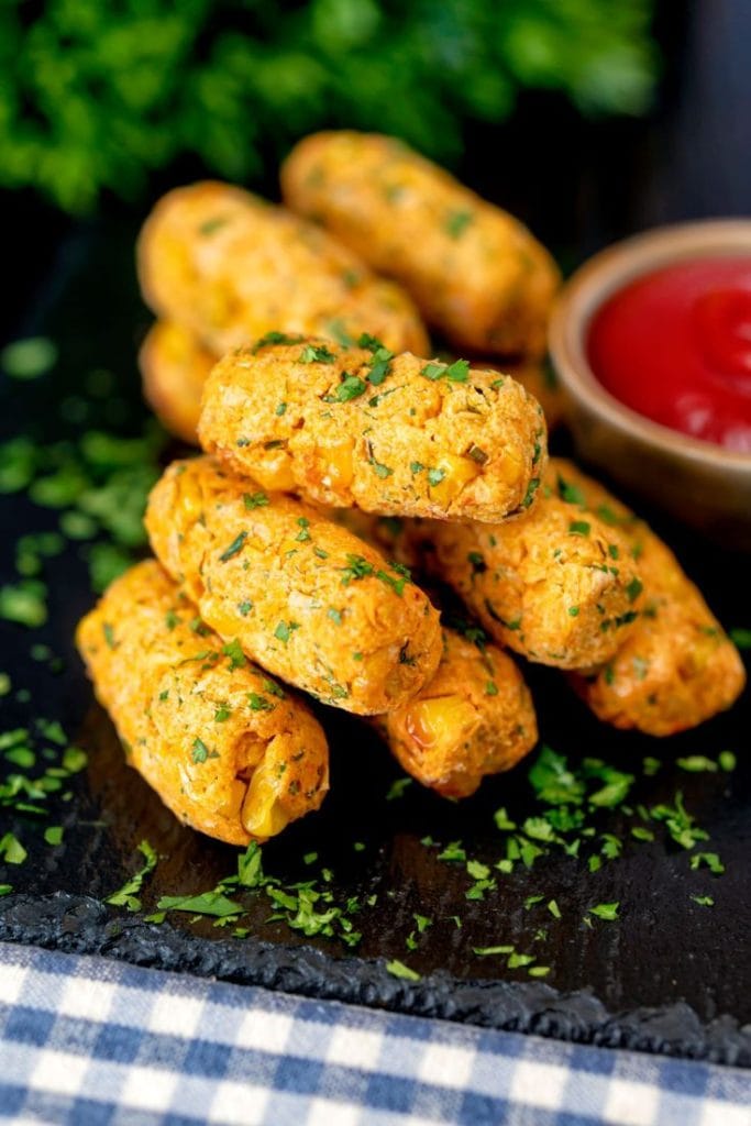 How to Make Corn Nuggets (Air Fryer & Traditional) Recipe