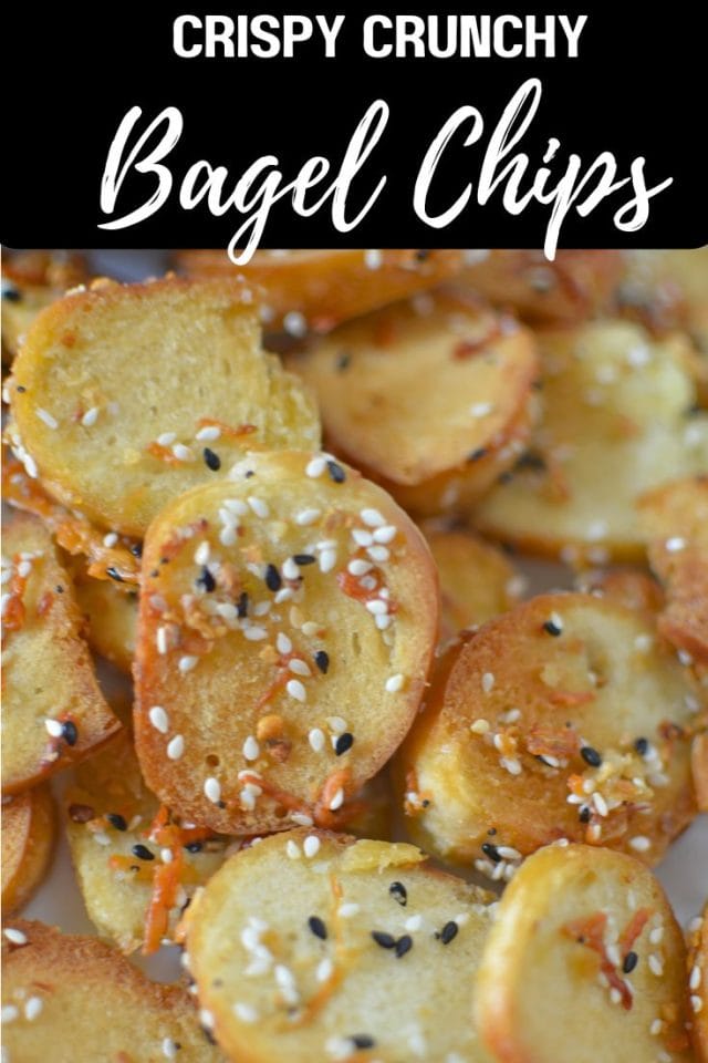 3 Flavor Bagel Chips: How to Make Bagel Chips at home - The Belly Rules ...
