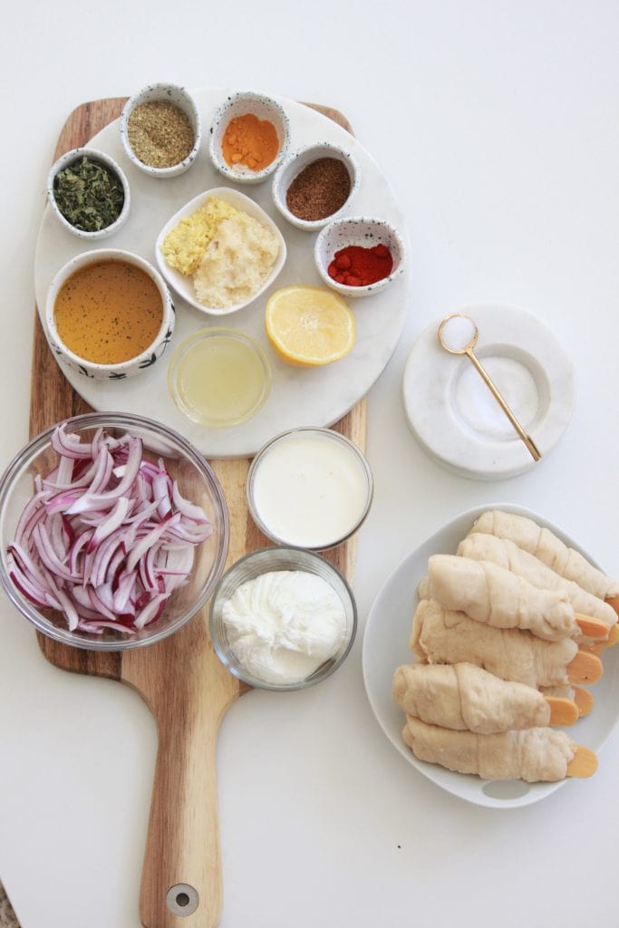 Tandoori Soya Chaap in Air Fryer - The Belly Rules The Mind