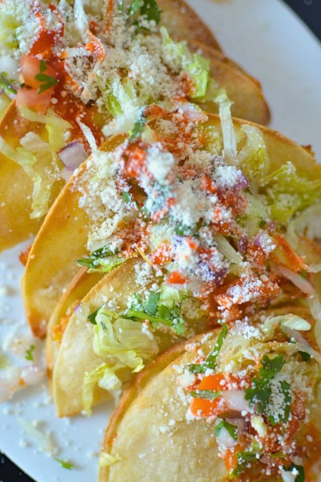 Mexican Tacos De Papa / Taco Dorados Video Recipe