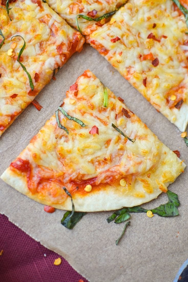 5-Min Tortilla Pizza Magic: Quick, Easy & Crispy Recipe! - The Belly ...