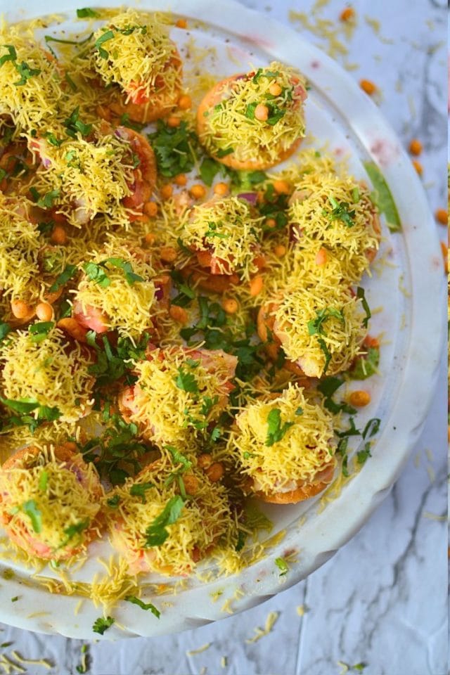 Authentic Sev Puri Recipe: Mumbai-Style Snack Delight - The Belly Rules ...