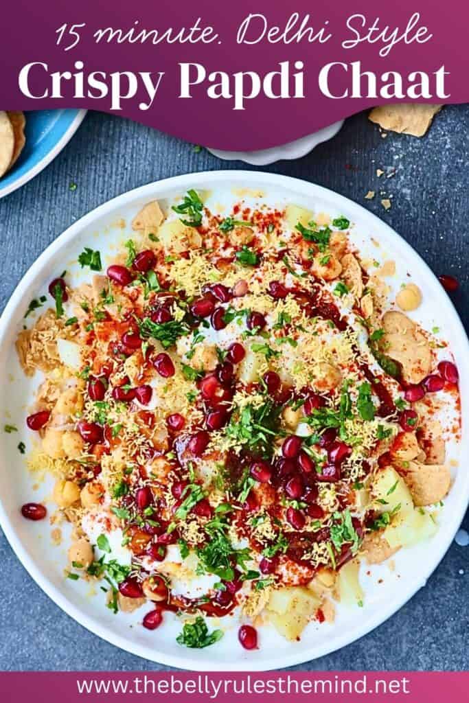 Papdi Chaat Recipe (Street Style Delhi Papri Chaat) - The Belly Rules ...