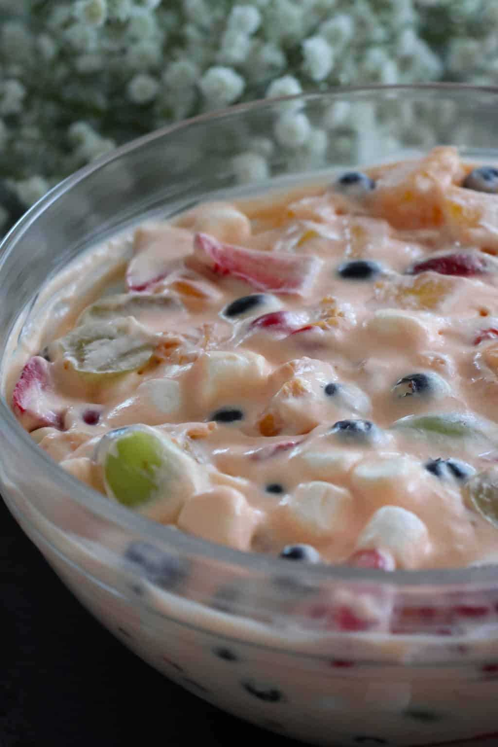 Easy Fruit Salad with Cool Whip Recipe - The Belly Rules The Mind