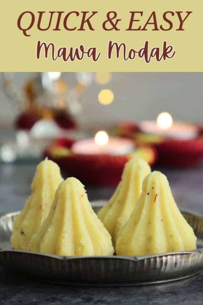 Easy Mawa Modak Recipe for Ganesh Chaturthi - The Belly Rules The Mind