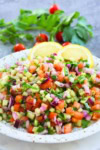 Easy Refreshing Tantalizing Kachumber Salad - The Belly Rules The Mind