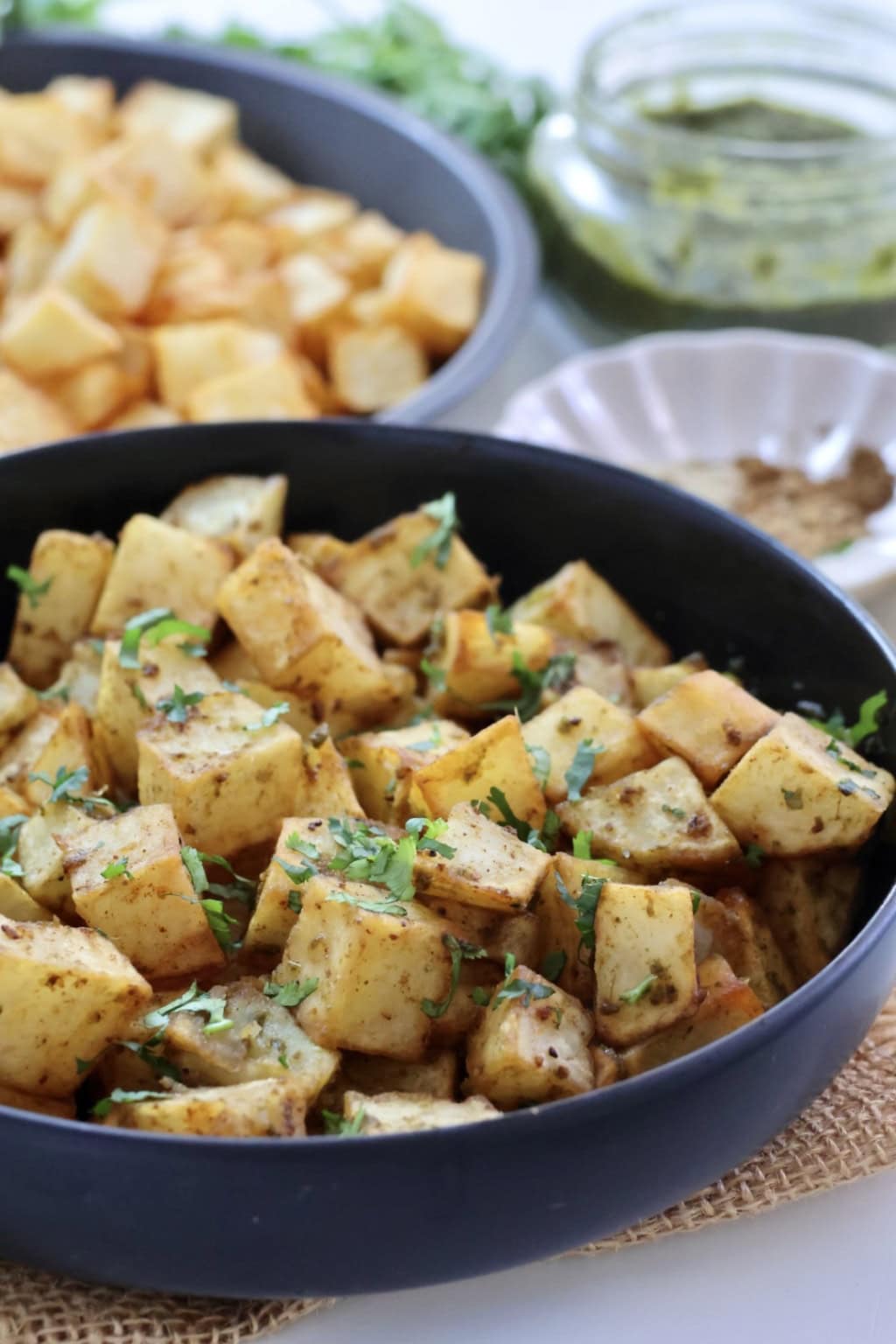 Karare Aloo Chaat Recipe Delhi Style - The Belly Rules The Mind