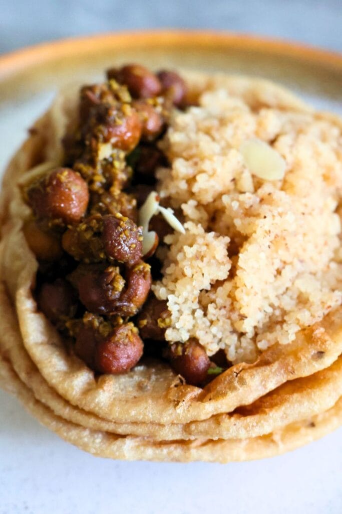 Halwa Puri Channa Divine Ashtami Prasad - The Belly Rules The Mind
