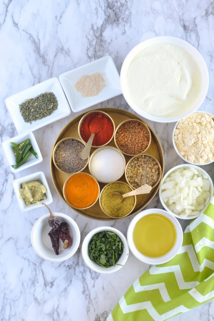 Authentic Punjabi Kadhi Pakora Stovetop Recipe - The Belly Rules The Mind