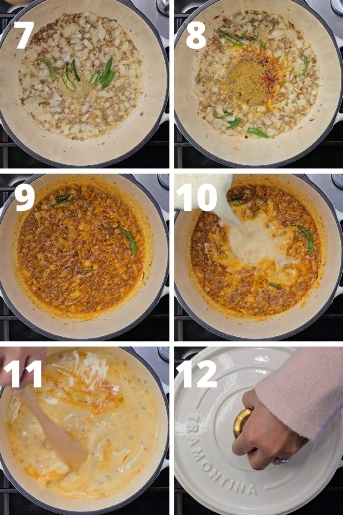 Authentic Punjabi Kadhi Pakora Stovetop Recipe - The Belly Rules The Mind