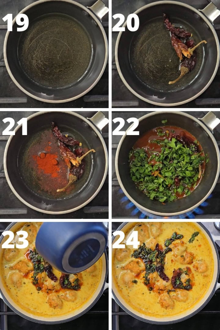 Authentic Punjabi Kadhi Pakora Stovetop Recipe - The Belly Rules The Mind