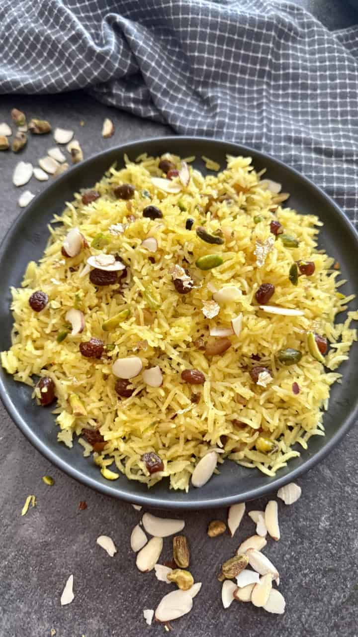 Easiest Zarda Recipe (Meethe Chawal / Sweet Rice) Fluffy Rice Everytime ...