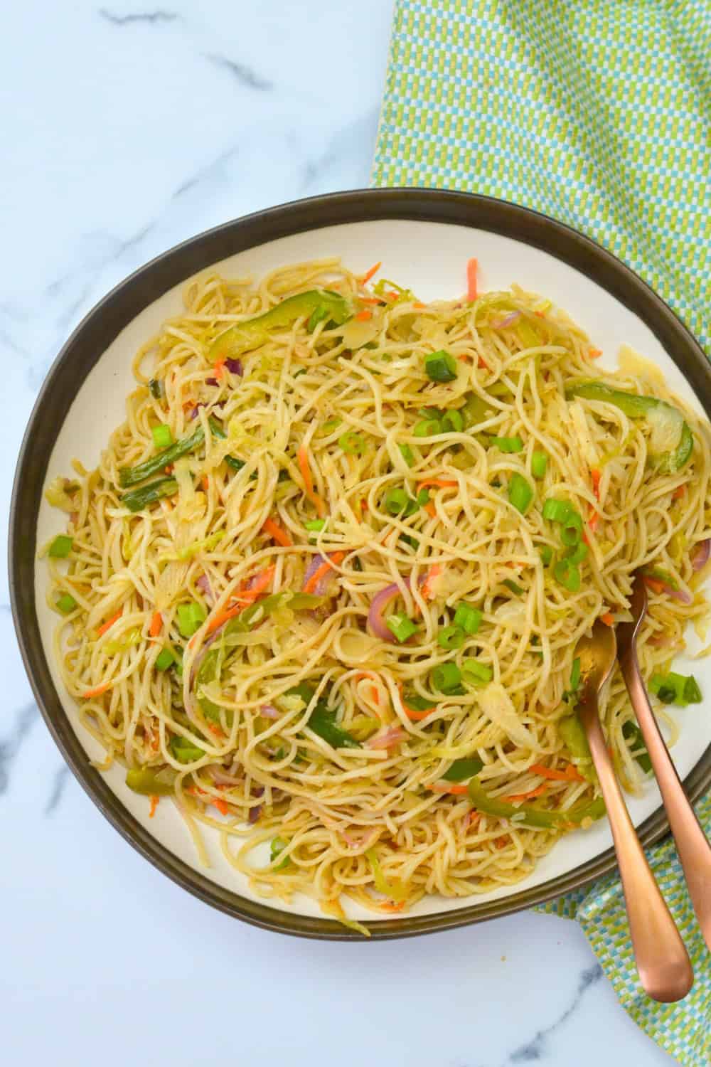 Street Style Vegetable Manchow Soup - The Belly Rules The Mind