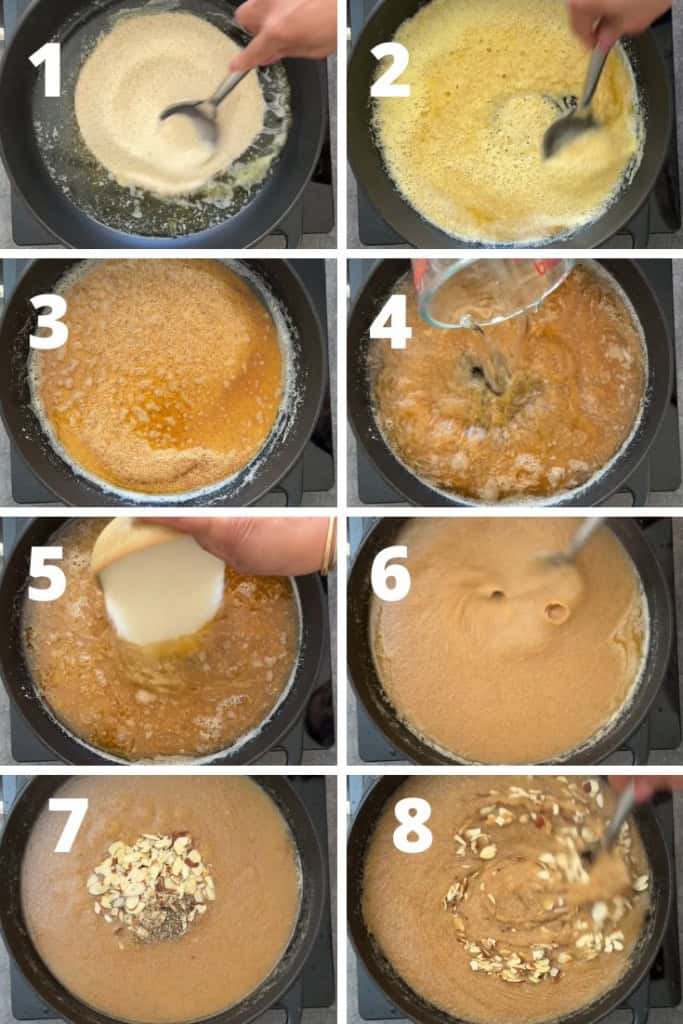Melt in the Mouth Sooji Halwa (Sheera) - The Belly Rules The Mind