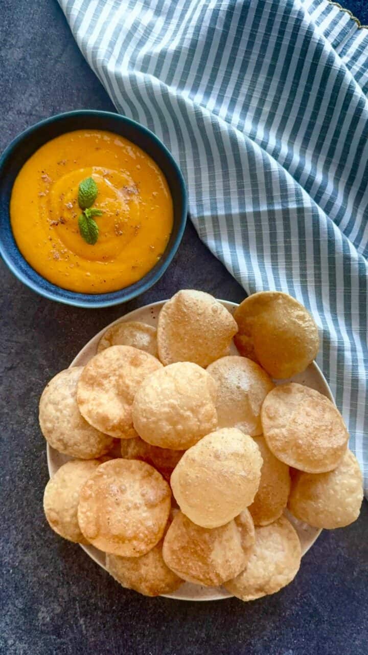 How to make No-Fuss Aamras Puri - The Belly Rules The Mind