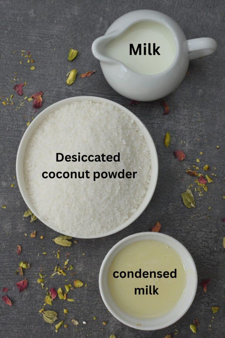 3 Ingredients, 10 Minute Coconut Ladoo Recipe | The Belly Rules The Mind