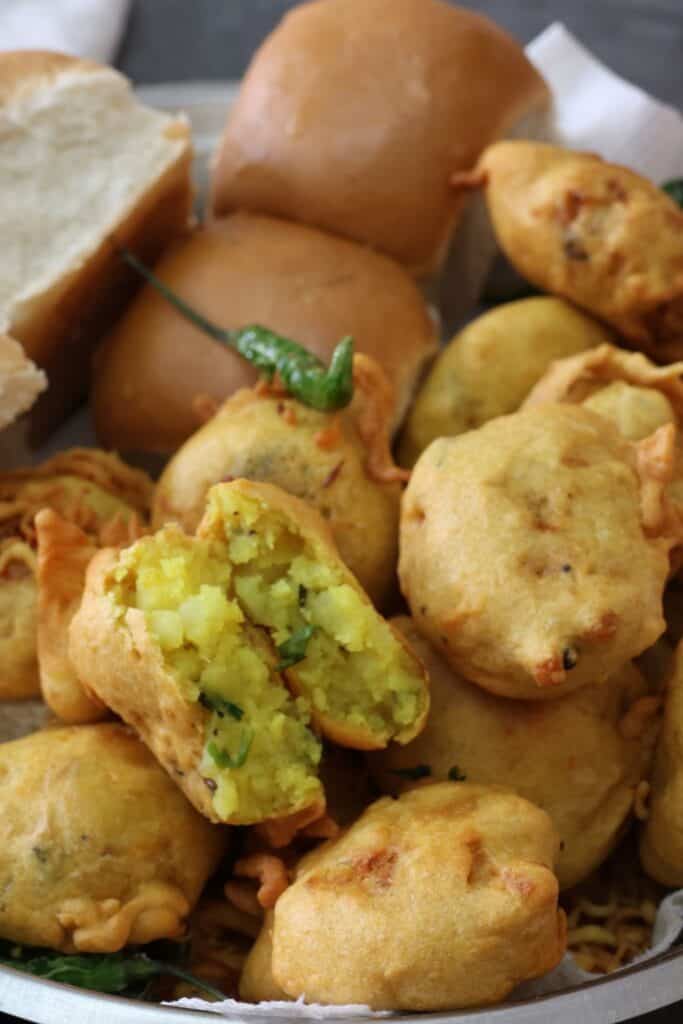 Authentic Mumbai Vada Pav Recipe - The Belly Rules The Mind
