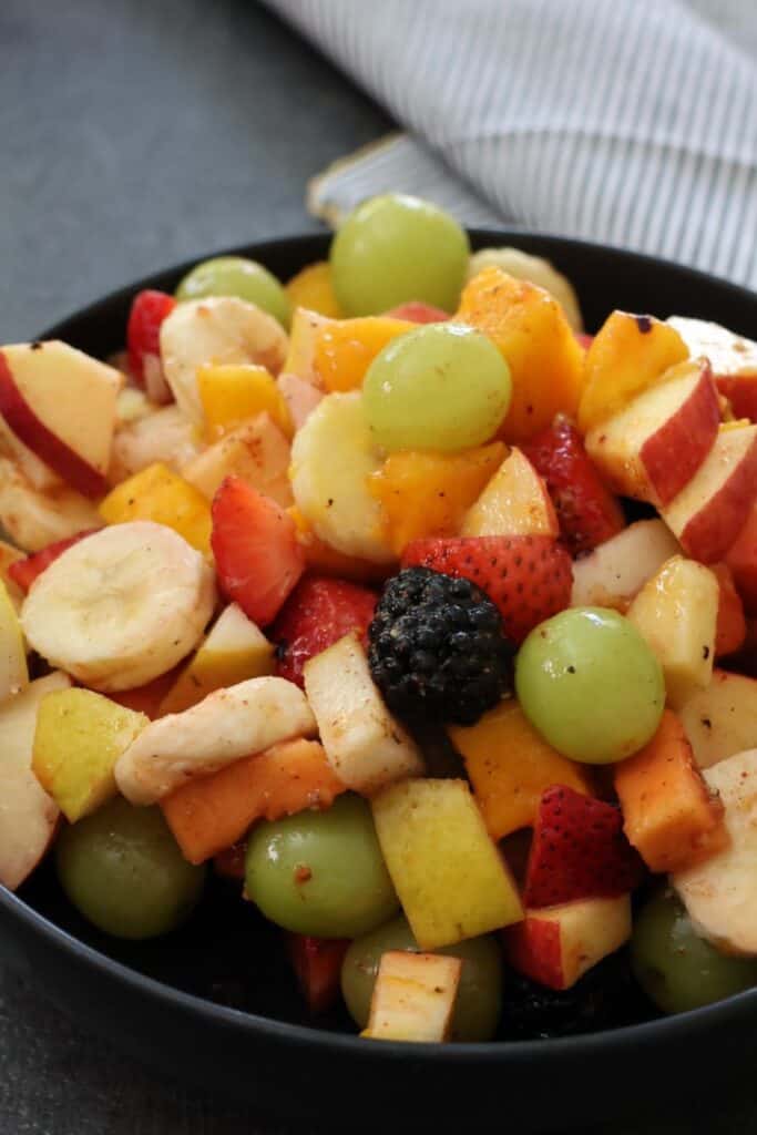 Spiced Fruit Chaat (Indian Fruit Salad) - The Belly Rules The Mind