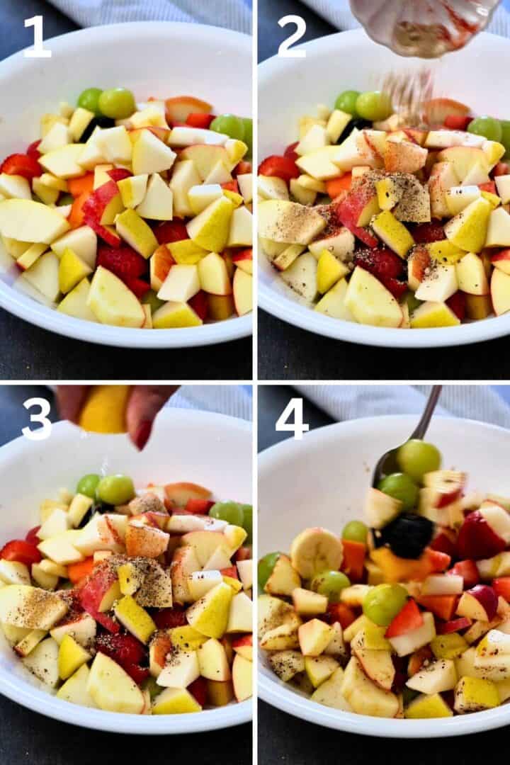 Delhi inspired Fruit Chaat in 5 minutes (Indian Fruit Salad) - The ...