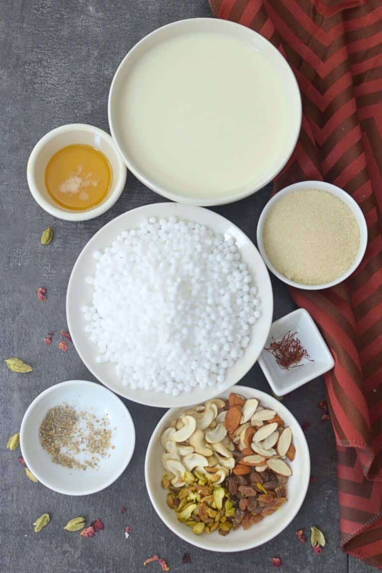 Rich & Creamy Sabudana Kheer / Indian Tapioca Pudding Recipe - The ...