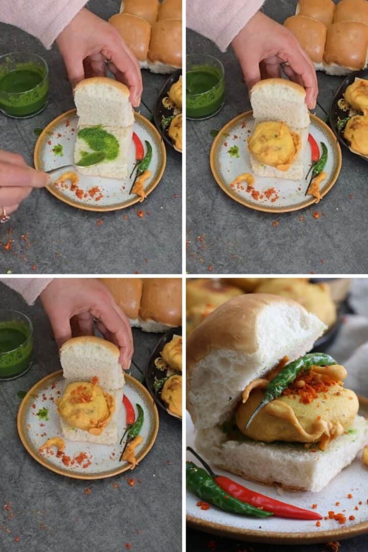 Authentic Mumbai Vada Pav Recipe - The Belly Rules The Mind