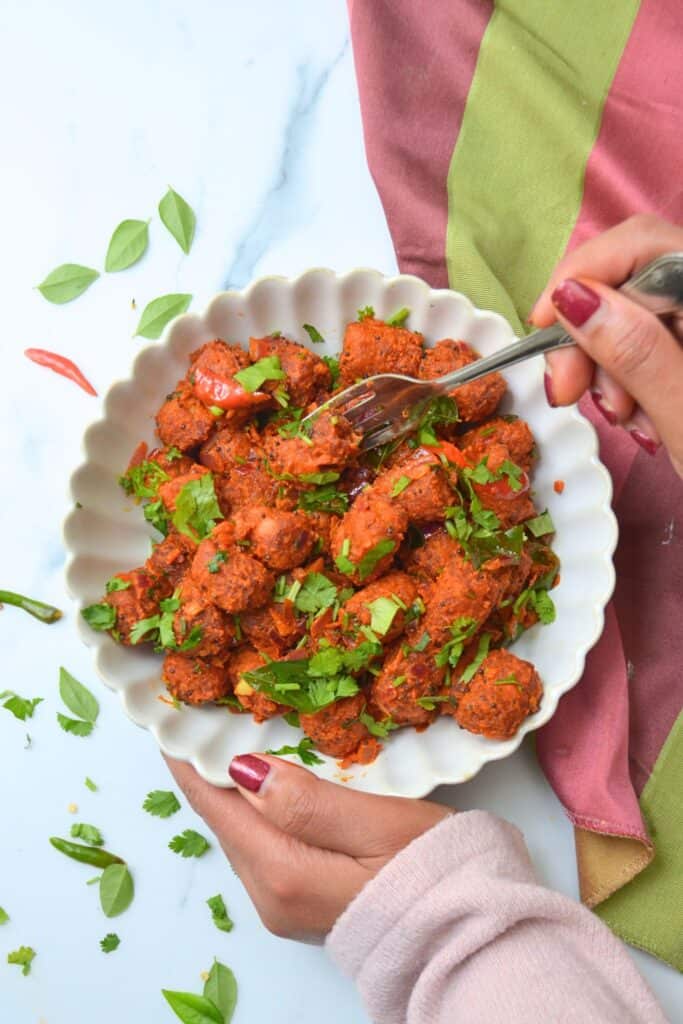 Spicy Potato (Aloo) 65 - The Belly Rules The Mind
