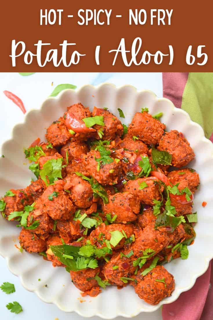 Spicy Potato (Aloo) 65 - The Belly Rules The Mind